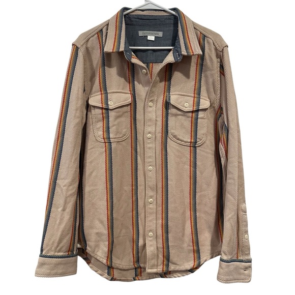 Outerknown | Shirts | Outerknown Blanket Shirt Men M Flannel Button ...